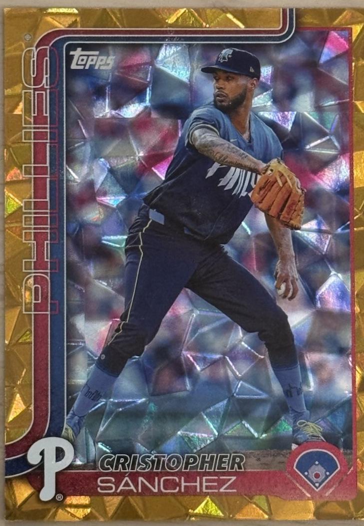 Cristopher Sanchez [Gold Diamante] #109 Prices | 2025 Topps | Baseball ...