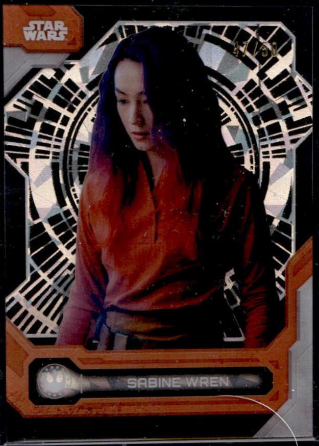 Sabine Wren [Laser Gold] #88 Prices | Star Wars 2024 Topps High-Tek ...