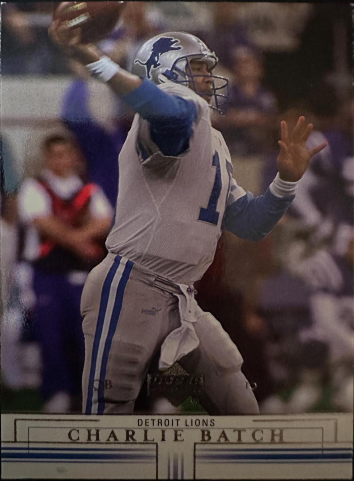 Charlie Batch #59 Prices | 2001 Upper Deck | Football Cards