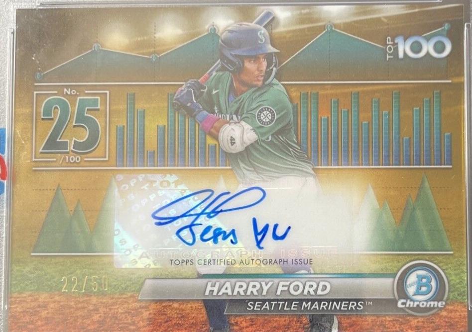 Harry Ford [Gold] #BTPA-25 Prices | 2024 Bowman Scouts’ Top 100 ...