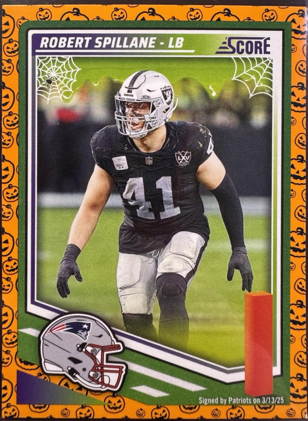 Robert Spillane #280 Prices | 2025 Score-a-Treat | Football Cards