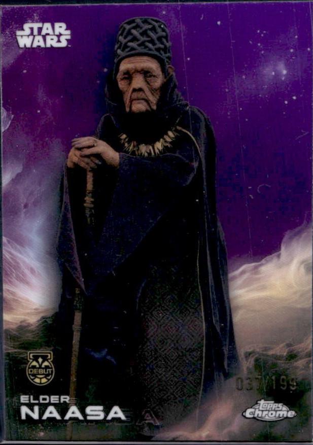 Elder Naasa [Purple] #37 Prices | Star Wars 2025 Topps Chrome | Star ...