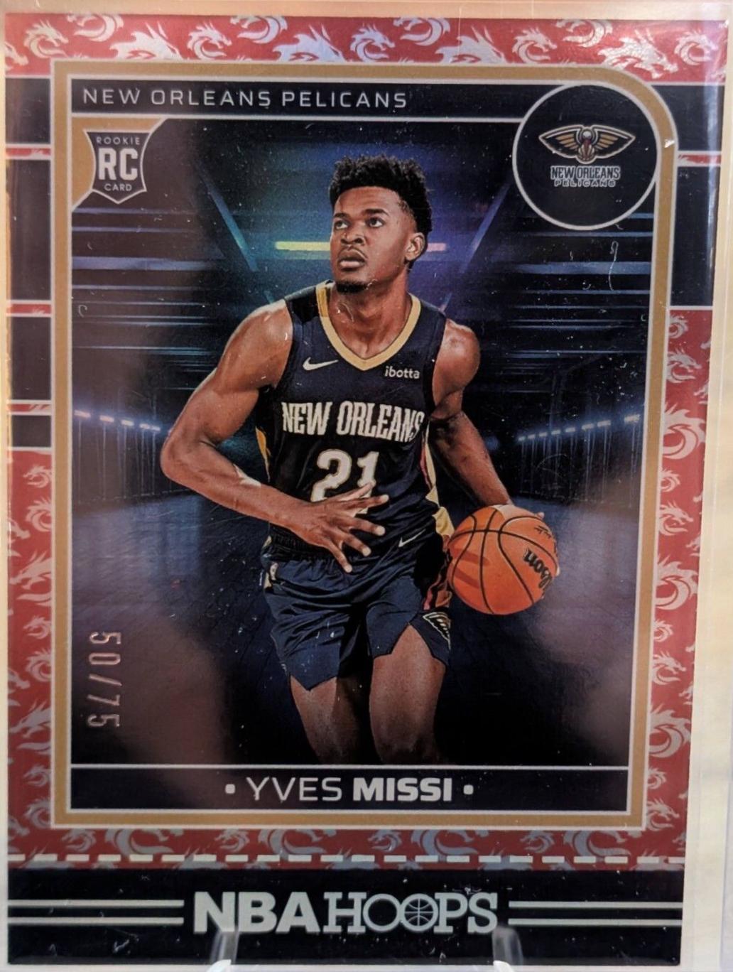 Yves Missi [Dragon Year] #251 Prices | 2024 Panini NBA Hoops ...