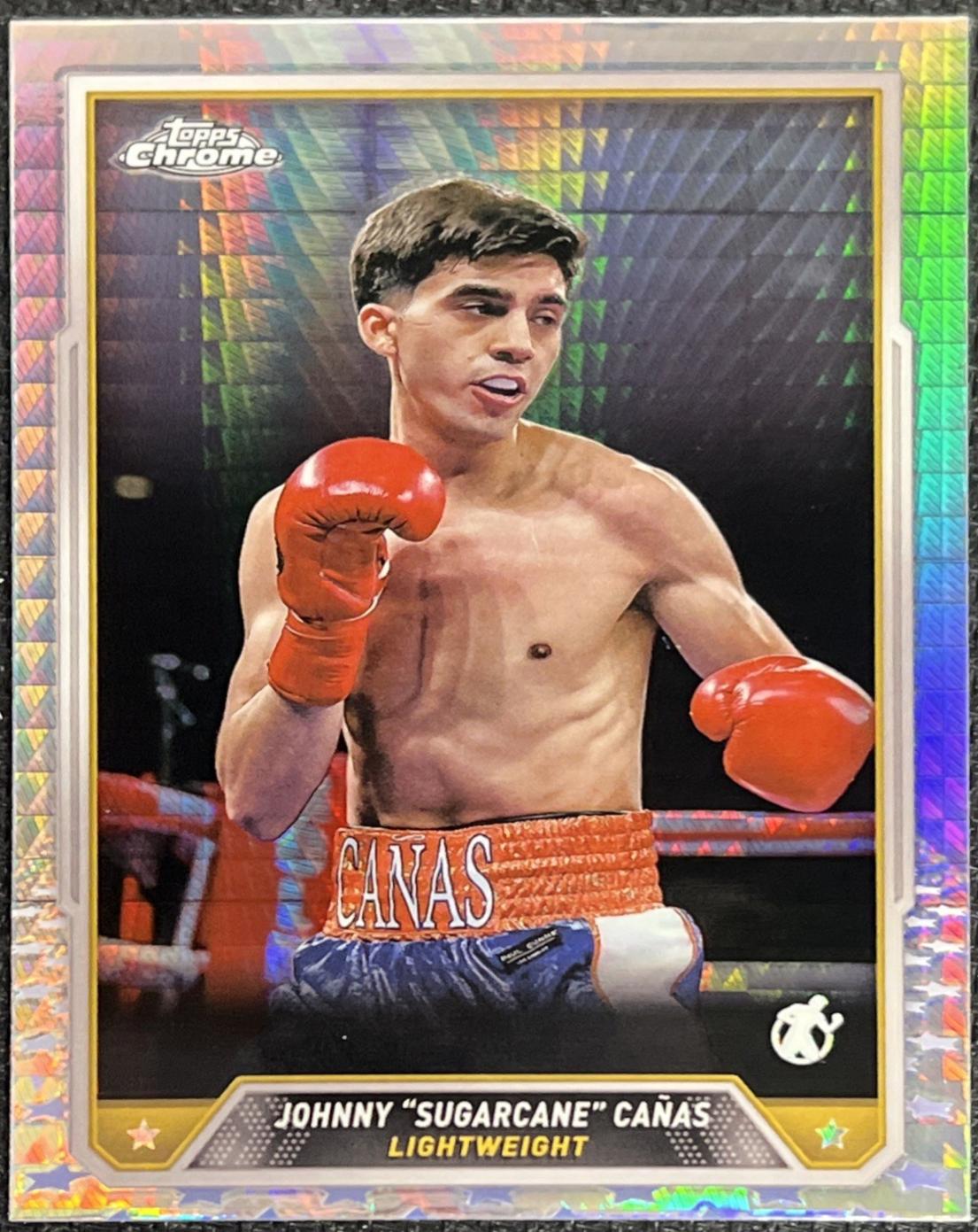 Johnny Sugarcane Canas [Prism Refractor] #8 Prices | 2024 Topps Chrome ...