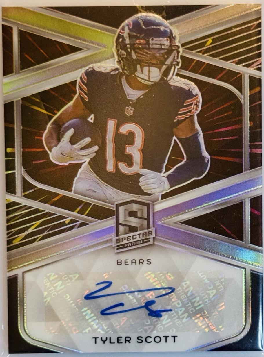 Tyler Scott [Hyper] #SIG-TST Prices | 2024 Panini Spectra Signature ...