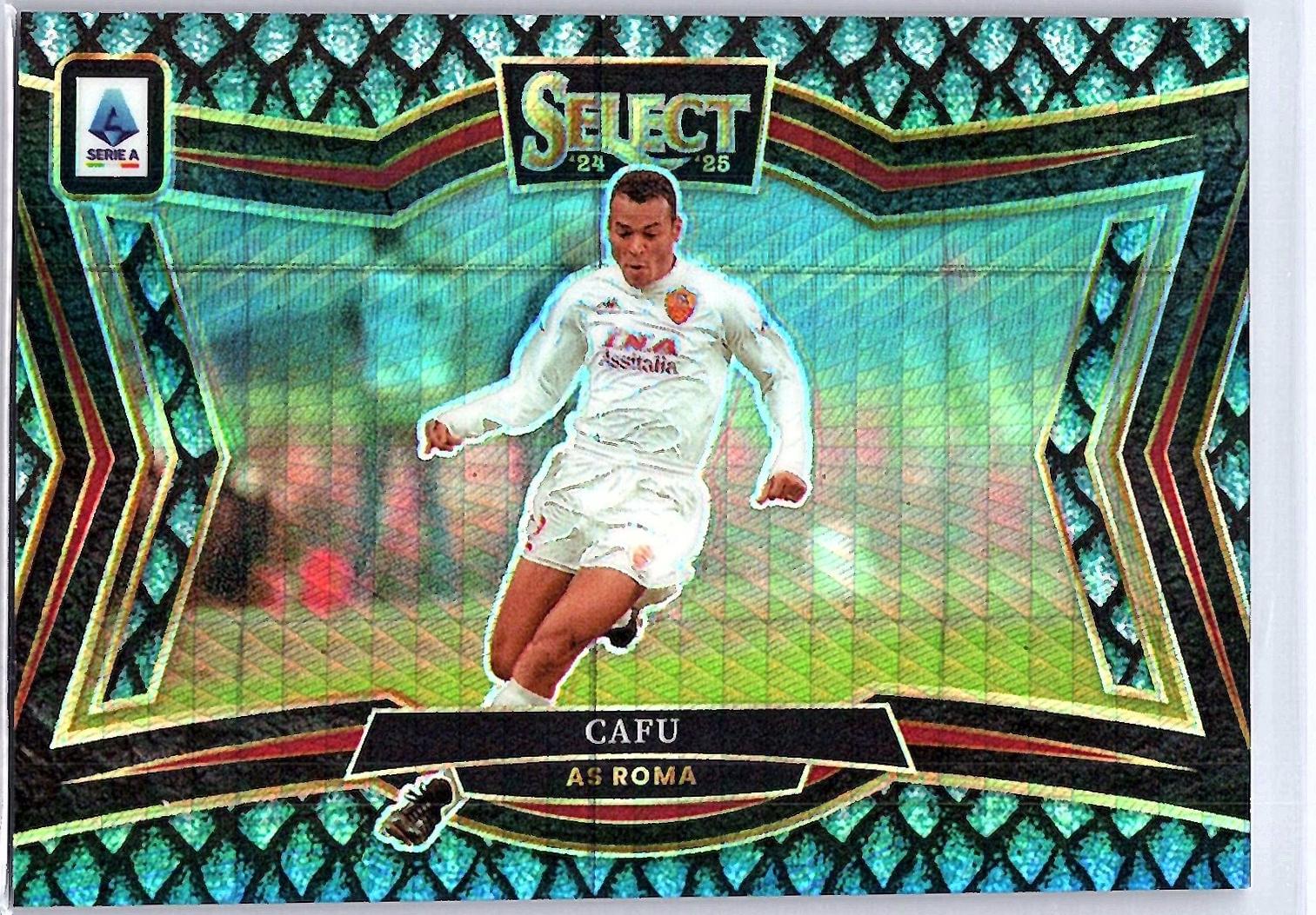 Cafu [Jade Dragon Scale] #247 Prices | 2024 Panini Select Serie A ...