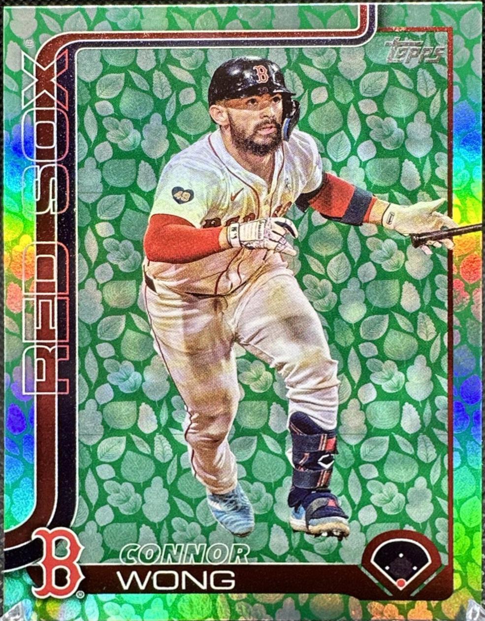 Connor Wong [Holiday] #10 Precios | 2025 Topps | Tarjetas de Béisbol