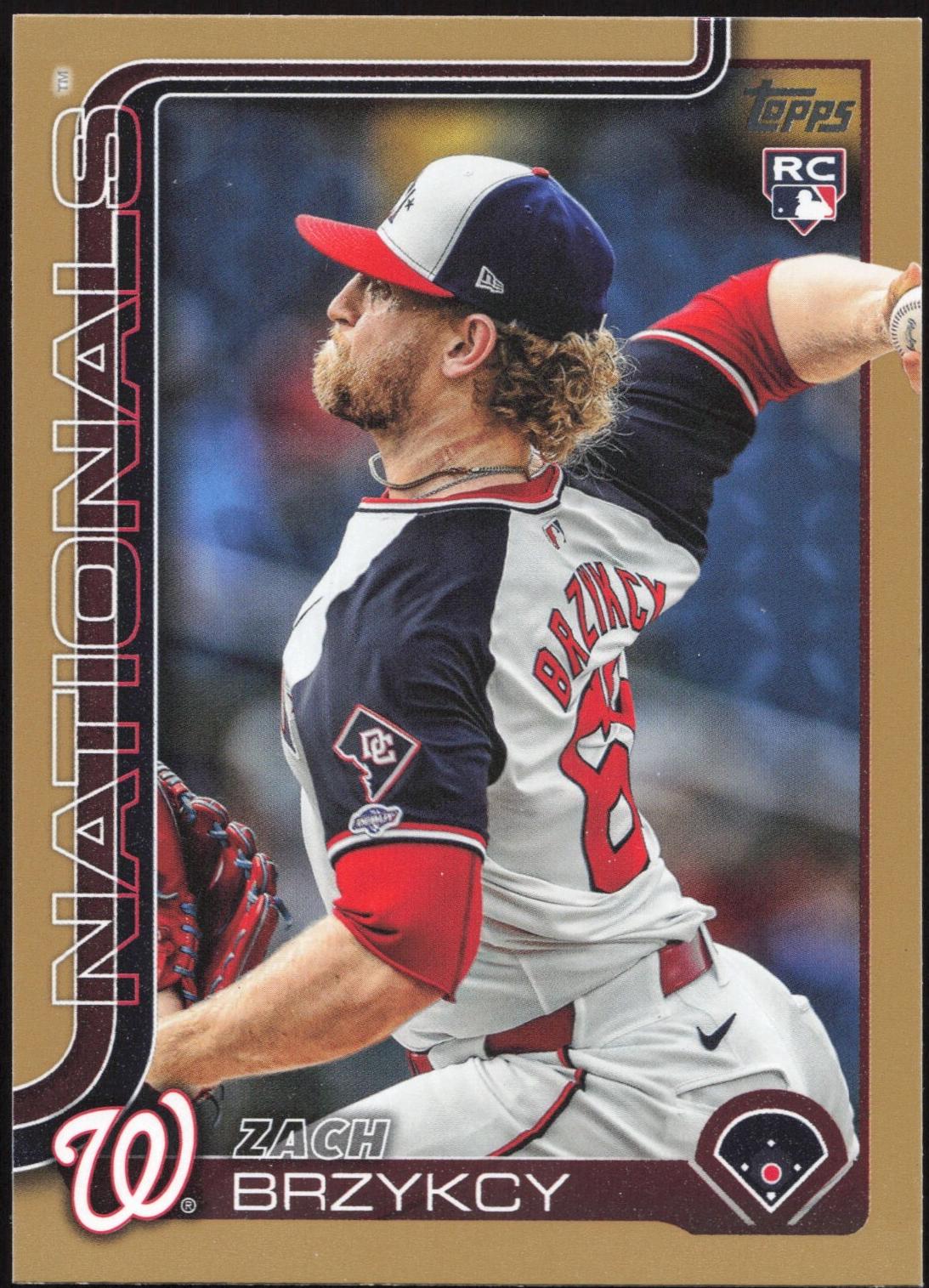 Zach Brzykcy [Gold] #411 Prices | 2025 Topps Series 2 | Baseball Cards