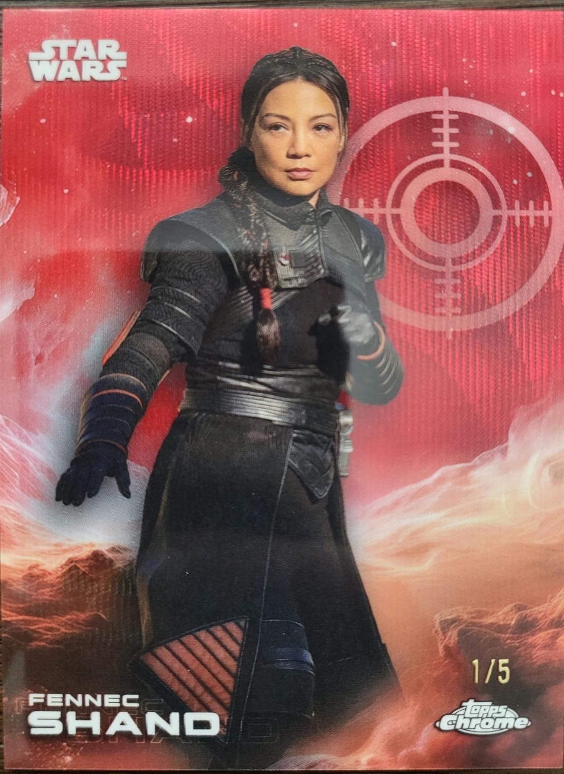 Fennec Shand [Red Wave] #41 Prices | Star Wars 2025 Topps Chrome | Star ...
