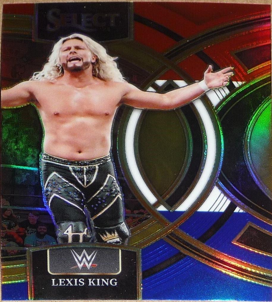 Lexis King [Red Blue Prizm] #190 Prices | 2024 Panini Select WWE ...