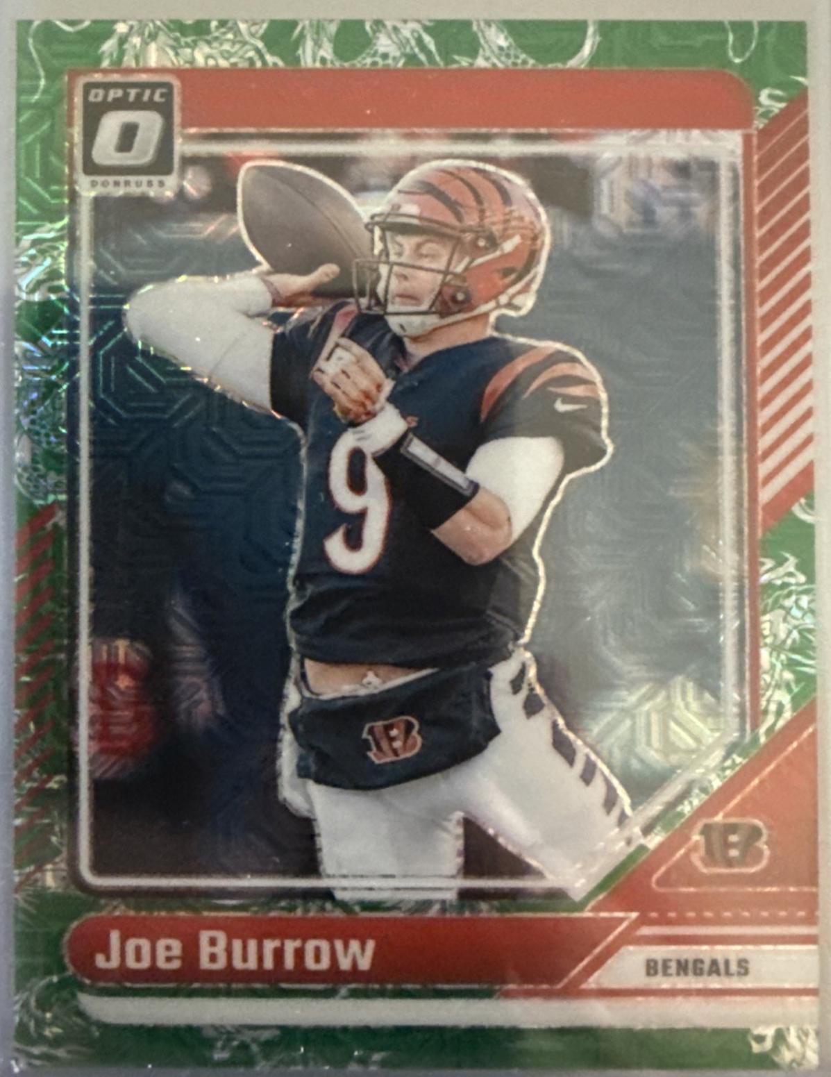 Joe Burrow [Dragon] #38 Prices | 2024 Panini Donruss Optic | Football Cards