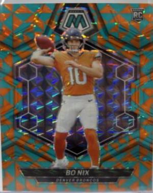Bo Nix [Tessellation] #312 Prices | 2024 Panini Mosaic | Football Cards