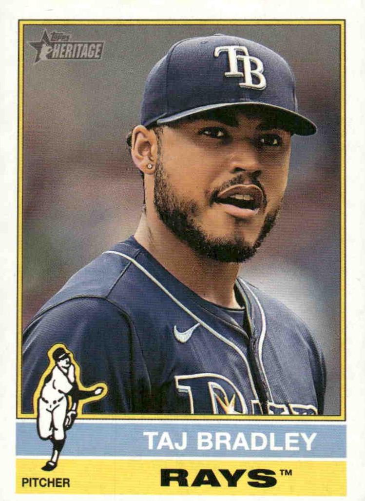 Taj Bradley #298 Prices | 2025 Topps Heritage | Baseball Cards