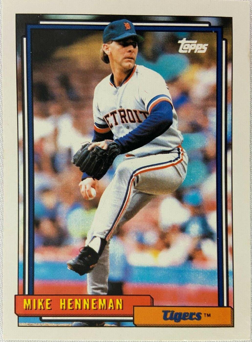 Mike Henneman #293 Prices | 1992 Topps | Baseball Cards
