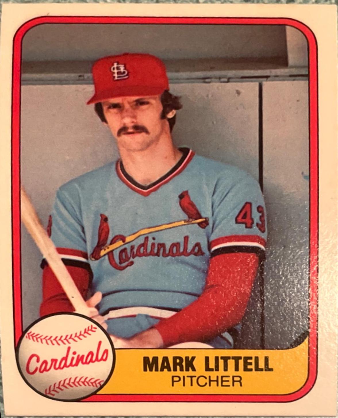 Mark Littell [Photo Jeff Little] #544 Prices | 1981 Fleer | Baseball Cards