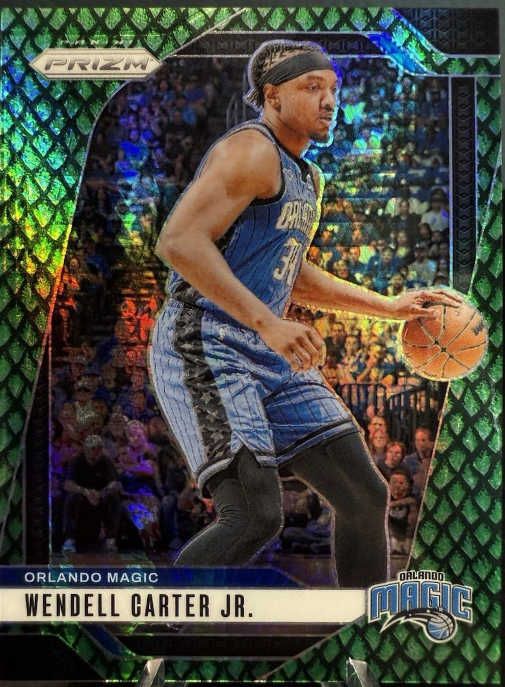 Wendell Carter Jr. [Jade Dragon Scale] #79 Prices | 2024 Panini Prizm ...