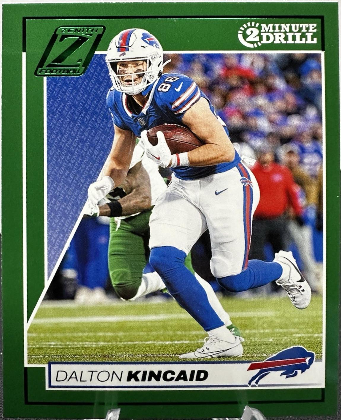 Dalton Kincaid [Two Minute Drill] #11 Prices | 2024 Panini Zenith | Football Cards
