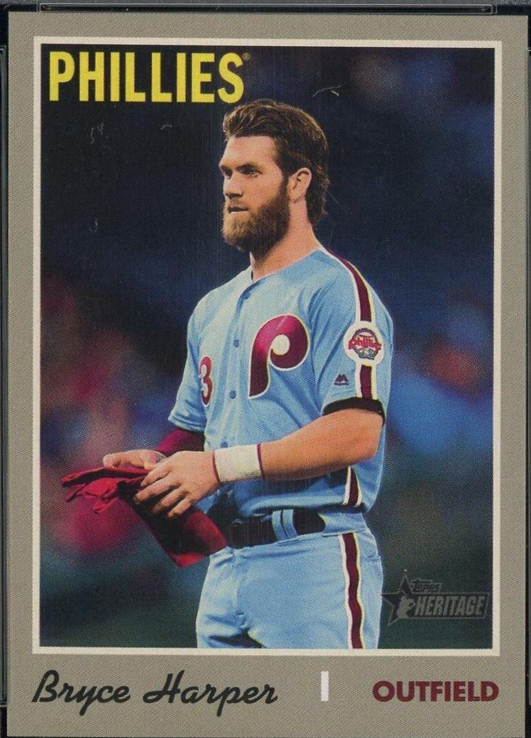 Bryce Harper [Throwback] #534 Prices | 2019 Topps Heritage | Baseball Cards