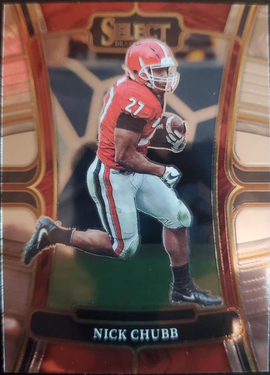 Nick Chubb #45 Prices | 2023 Panini Select Draft Picks | Football Cards