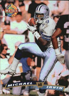 Michael Irvin [Dot Matrix] #57 Prices | 1996 Stadium Club | Football Cards
