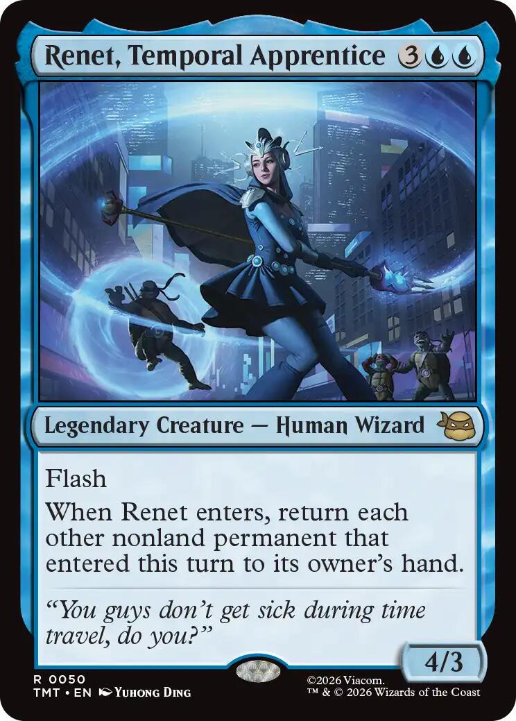Renet, Temporal Apprentice #50 Prices | Magic Teenage Mutant Ninja ...