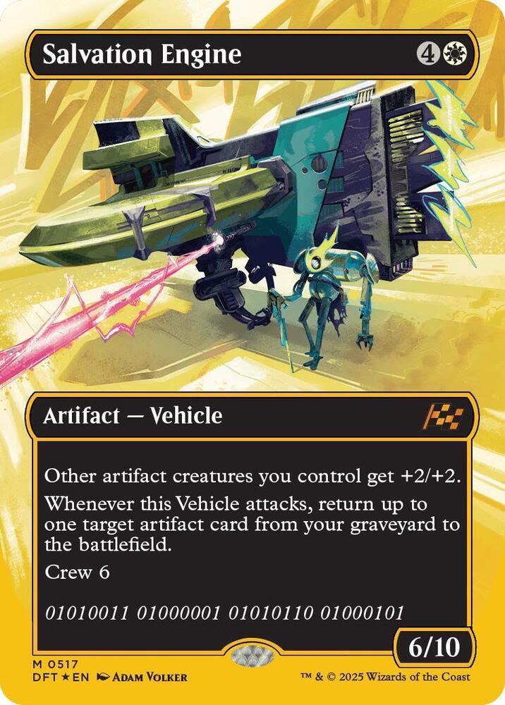 Salvation Engine [First Place Foil] #517 Prices | Magic Aetherdrift ...