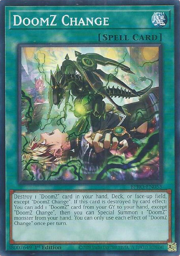 DoomZ Change BPRO-EN055 Prices | YuGiOh Burst Protocol | YuGiOh Cards