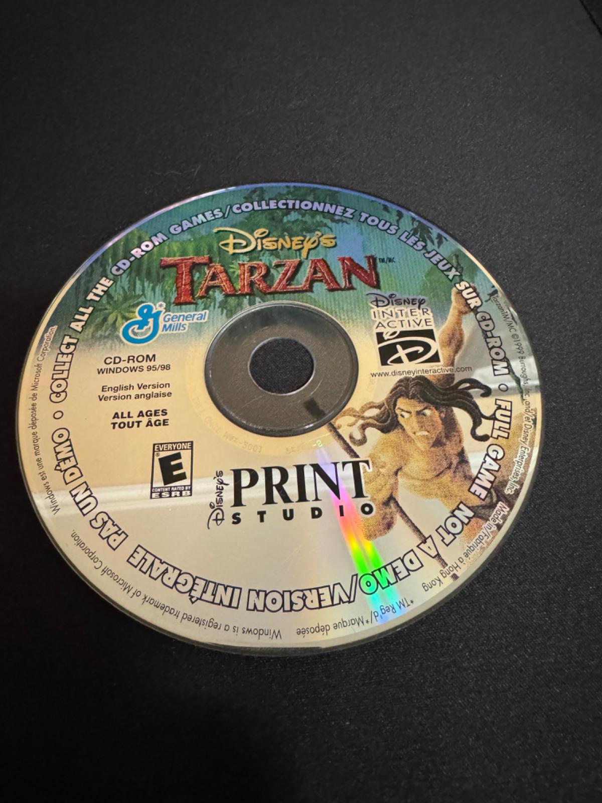 Disney's Tarzan [General Mills] Prices PC Games | Compare Loose, CIB ...