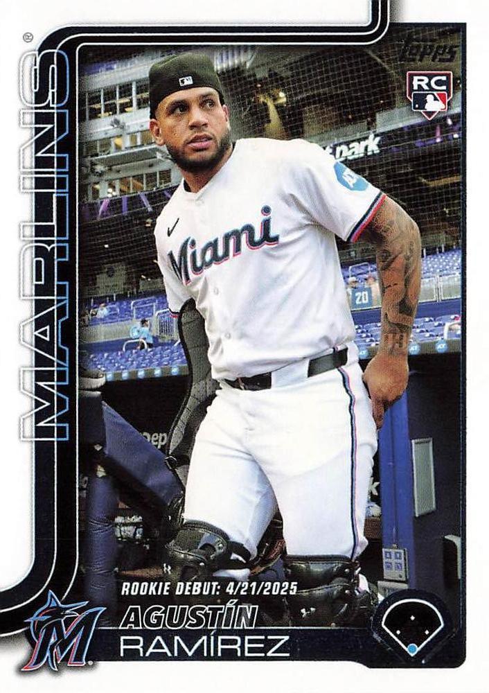 Agustin Ramirez #US332 Prices [Rookie] | 2025 Topps Update | Baseball Cards