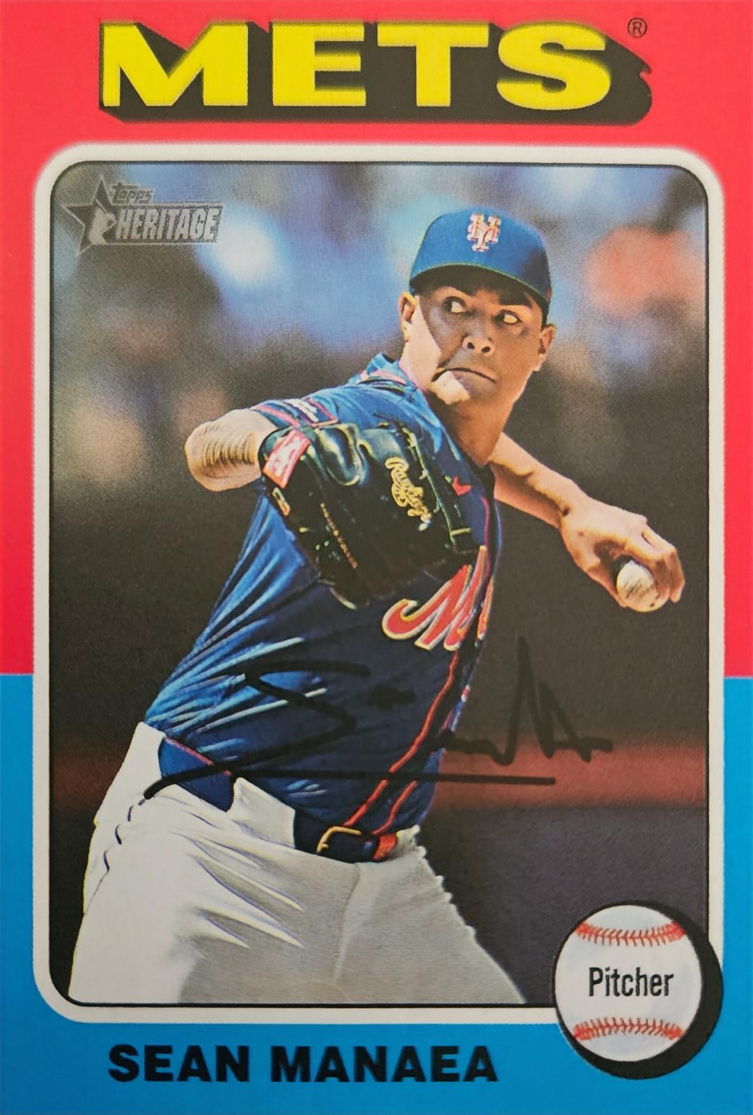 Sean Manaea #570 Prices | 2024 Topps Heritage | Baseball Cards