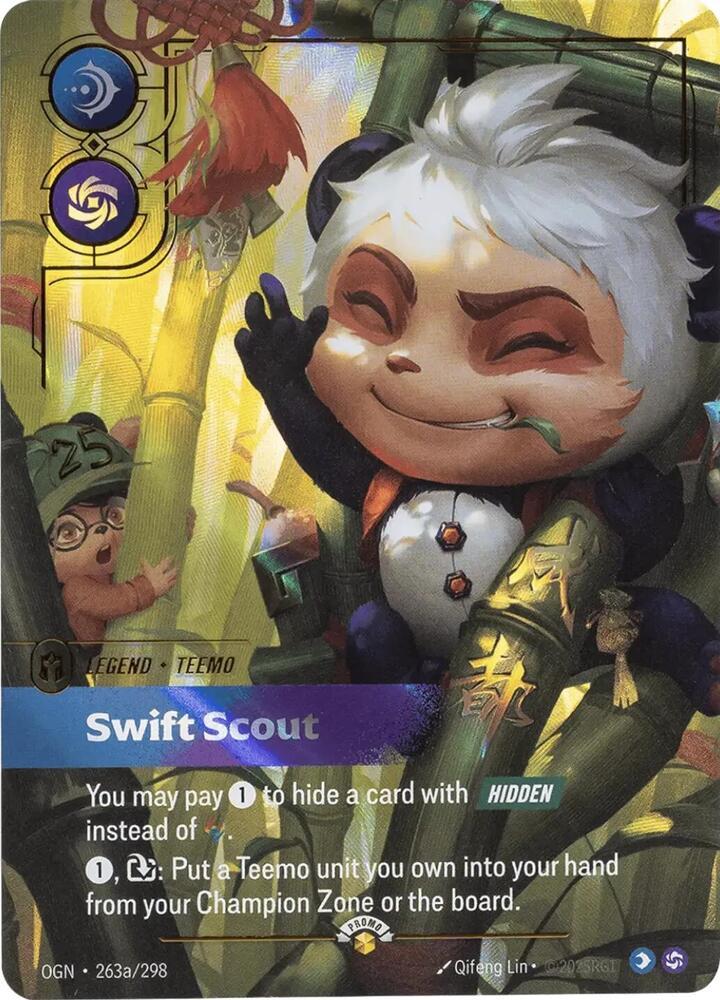 Teemo - Swift Scout [Alternate Art] #263A Prices | Riftbound Promo