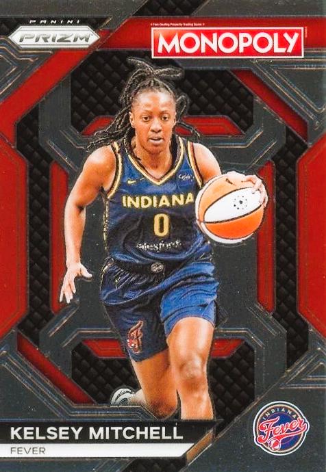 Kelsey Mitchell #WNBA28 Prices | 2024 Panini Prizm Monopoly WNBA Insert ...