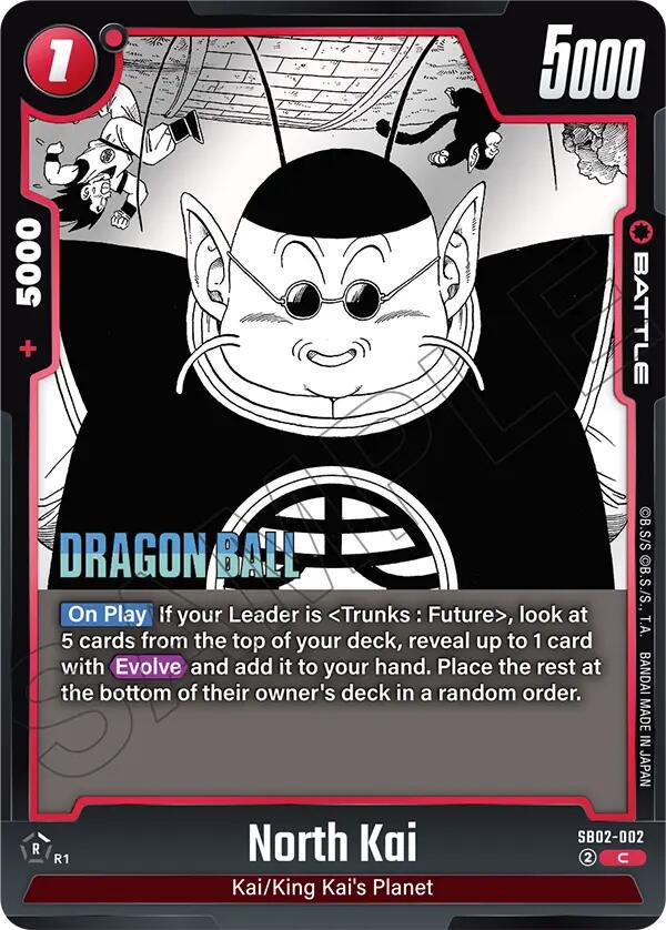North Kai [Holo] SB02-002 Prices | Dragon Ball Fusion World Manga ...