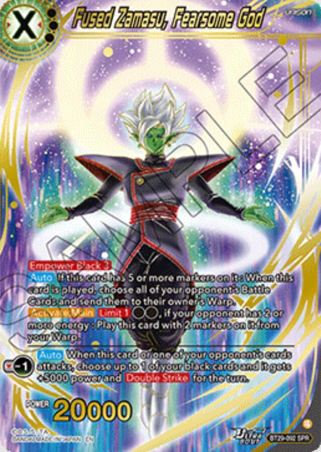 Fused Zamasu, Fearsome God [SPR] BT29-092 Prices | Dragon Ball Super ...