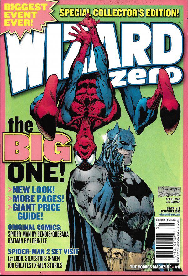 Wizard Magazine #0 (2003) Prices | Wizard Magazine Series