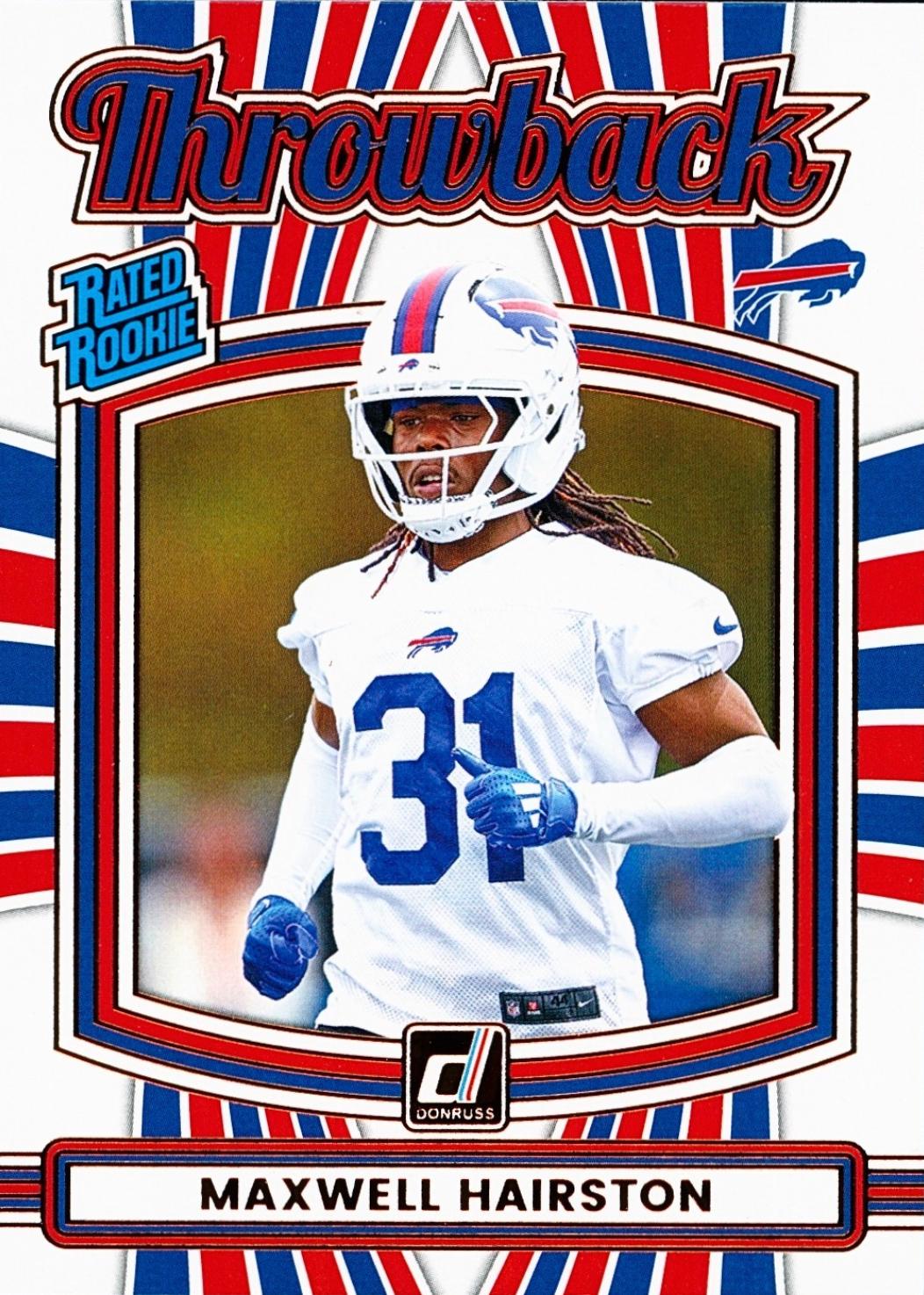 Maxwell Hairston #7 Prices | 2025 Panini Donruss Rated Rookie Throwback ...