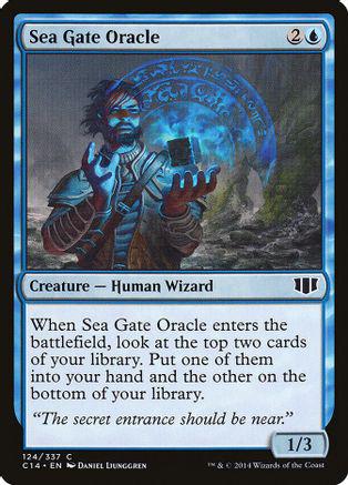 Sea Gate Oracle Prices | Magic Commander 2014 | Magic Cards