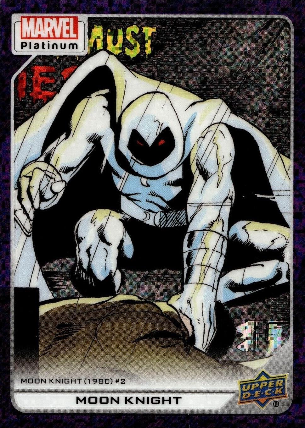 Moon Knight [Purple Pixels] #104 Prices | Marvel 2023 Upper Deck ...