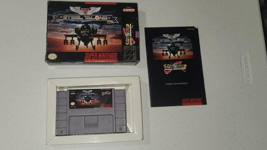 Steel Talons | Item, Box, and Manual | Super Nintendo