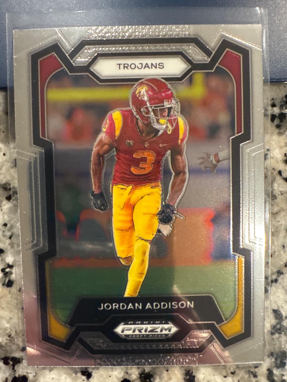 Jordan Addison #84 Prices | 2024 Panini Prizm Draft Picks | Football Cards