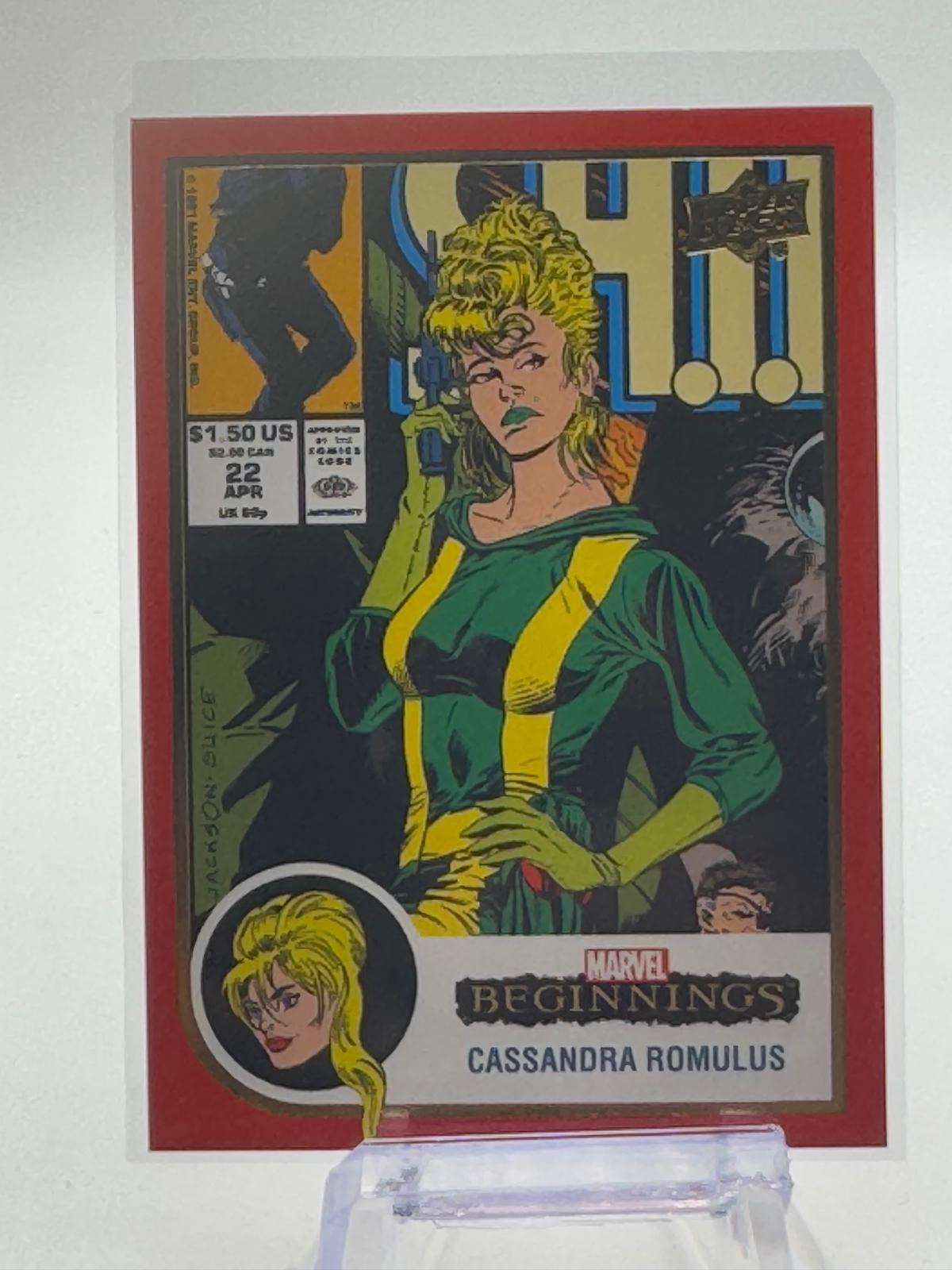 Cassandra Romulus [Red] #126 Prices | Marvel 2022 Beginnings: Vol 2 ...