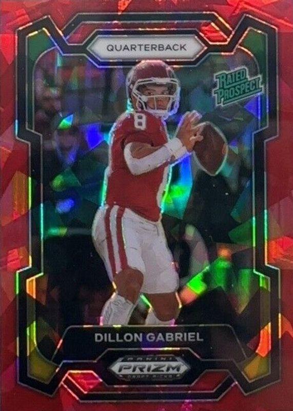 Dillon Gabriel [Red Ice] #197 Prices | 2024 Panini Prizm Draft Picks ...