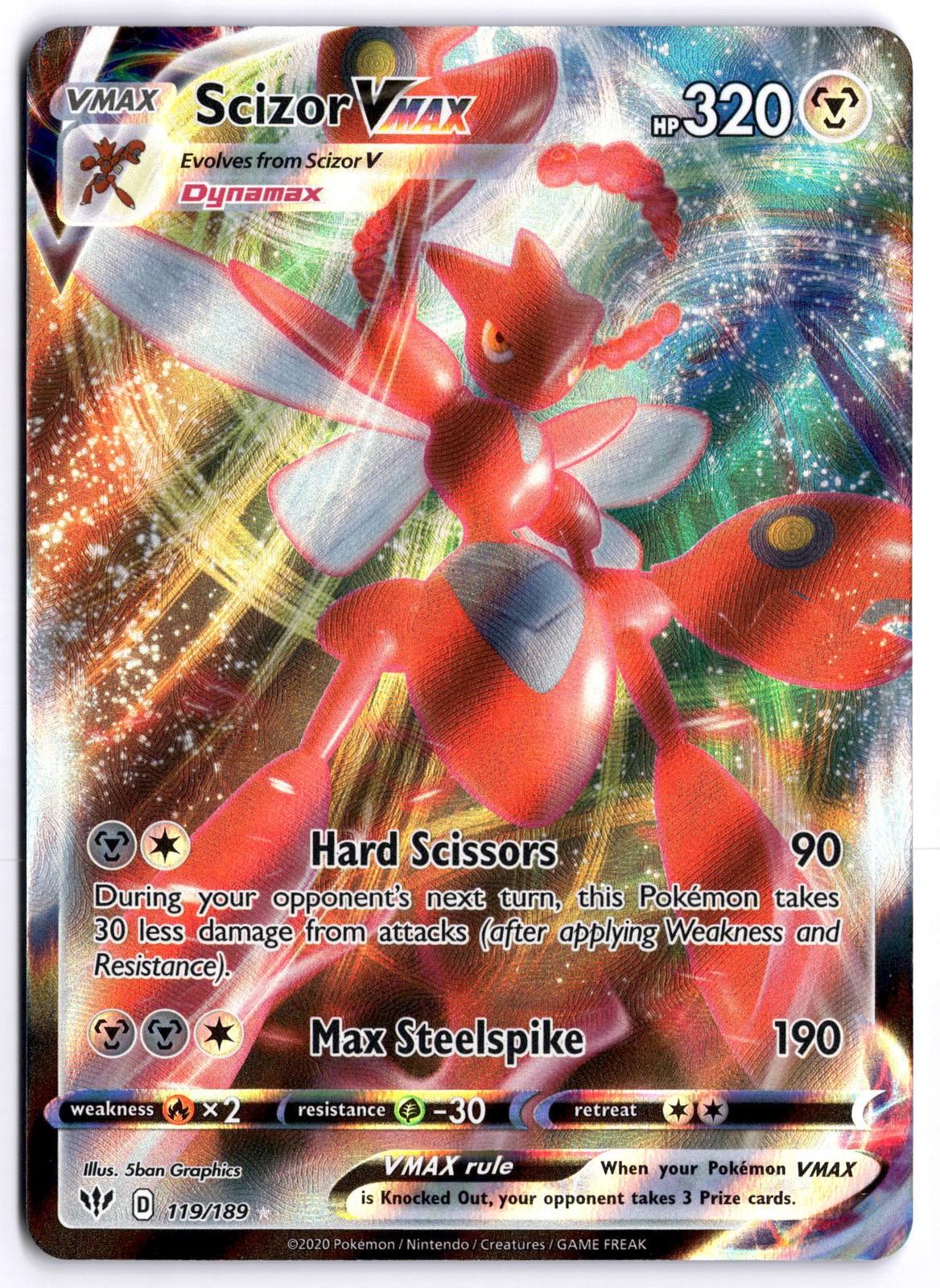Scizor V #183 Prices | Pokemon Darkness Ablaze | Pokemon Cards