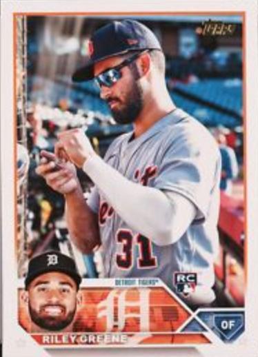 Riley Greene [Golden Mirror SSP Variation] #31 Prices | 2023 Topps ...