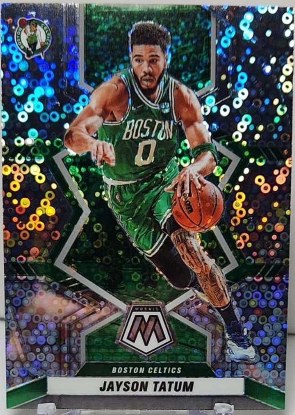 Jayson Tatum [Fast Break Silver] #112 Prices | 2021 Panini Mosaic ...