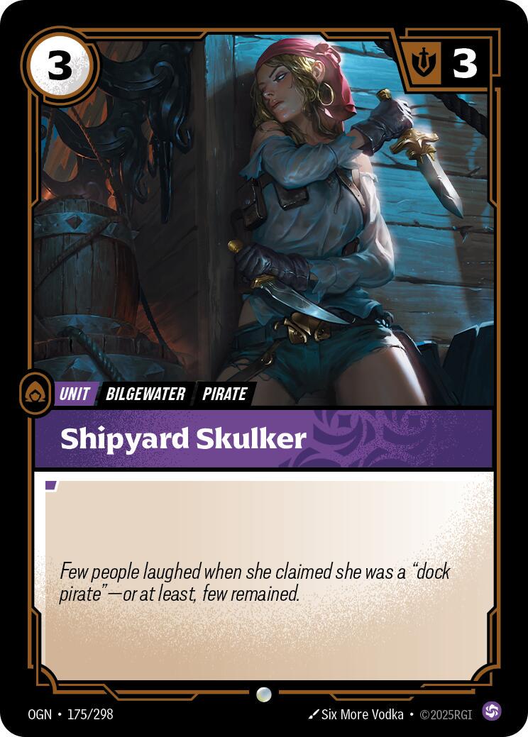 Shipyard Skulker [Foil] #175 Prices | Riftbound Origins