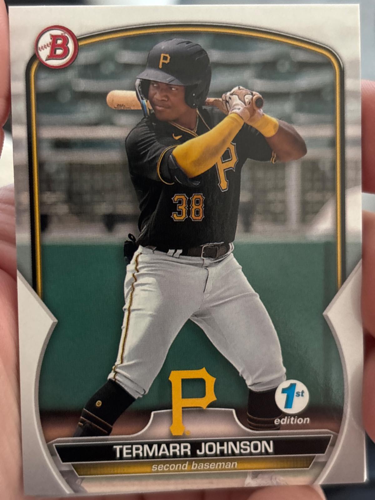 Termarr Johnson #BPPF-88 Prices | 2023 Bowman 1st Edition | Baseball Cards