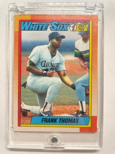Frank Thomas [Error Partial Blackless] | Ungraded | 1990 Topps