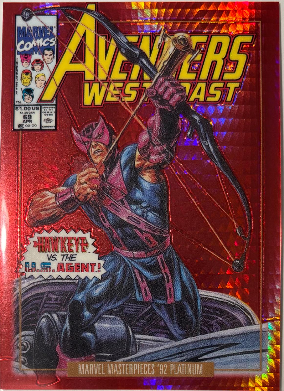 Hawkeye [Red Prism Variant] #34-V Prices | Marvel 2024 SkyBox ...