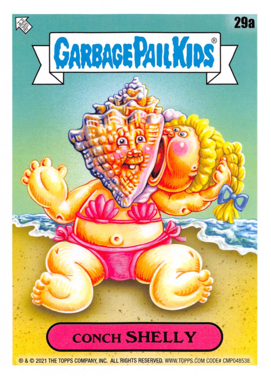 Conch SHELLY #29a Prices | Garbage Pail Kids Go on Vacation | GPK Cards